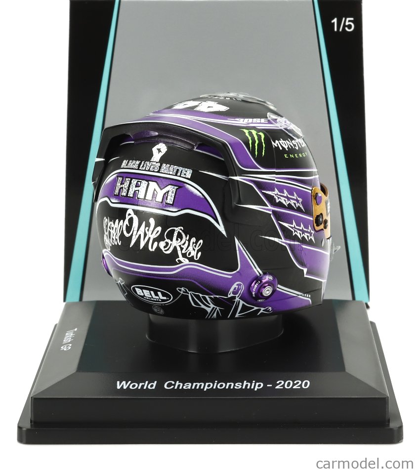 SPARK-MODEL 5HF053 Scale 1/5 | BELL HELMET CASCO HELMET F1 LEWIS ...