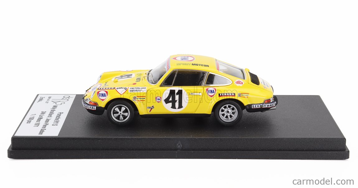 TROFEU TRFDSN227 Echelle 1/43 | PORSCHE 911S COUPE N 41 24h LE MANS 1971 WILLY BRAILLARD - JEAN ...