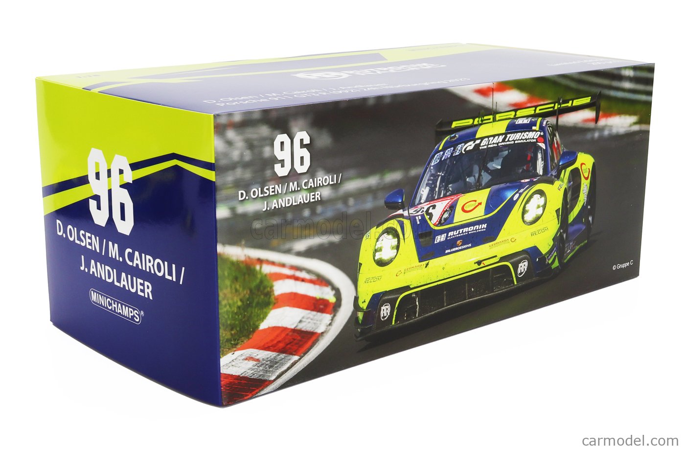 MINICHAMPS 113236996 Scale 1/18 | PORSCHE 911 992 GT3 R TEAM RUTRONIK ...