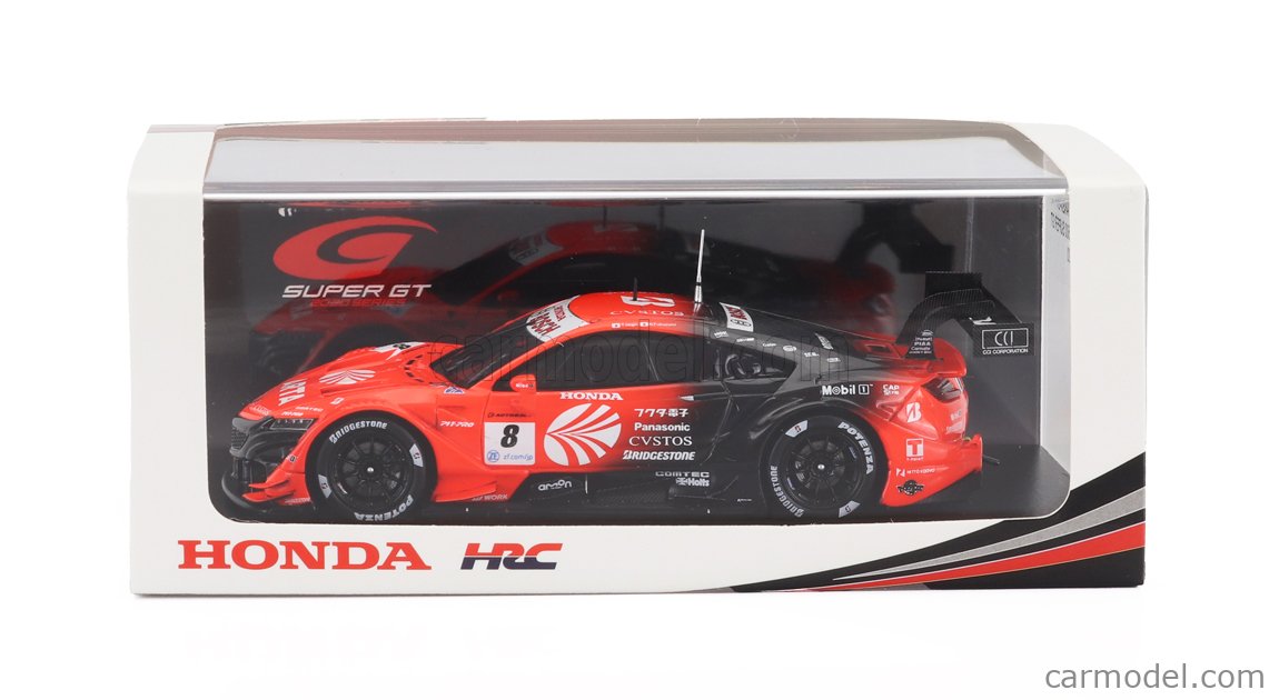 SPARK-MODEL SGT106 Scale 1/43 | HONDA NSX GT TEAM ARTA N 8 GT500 CLASS SUPER GT 2020 TOMOKI ...