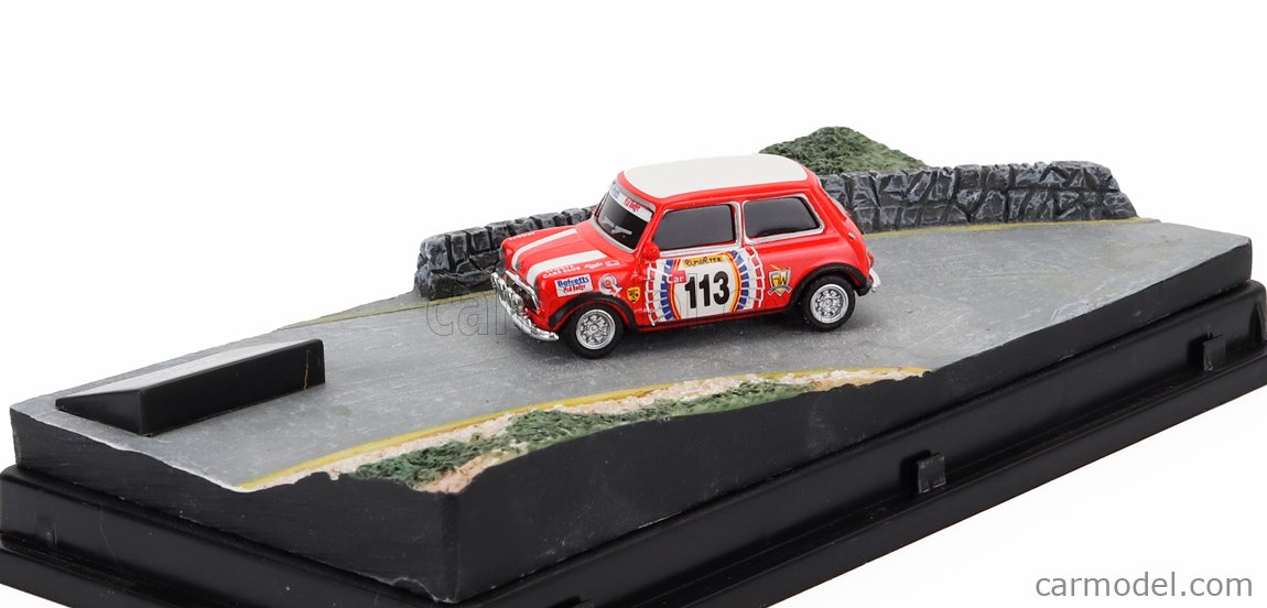 EDICOLA AADHR004 Scale 1/64 | MINI DIORAMA - COOPER S N 113 RAC RALLY ...