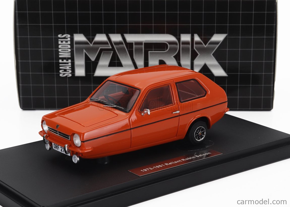 MATRIX SCALE MODELS MX31702-051 Scale 1/43 | RELIANT ROBIN SALOON 1973 ...