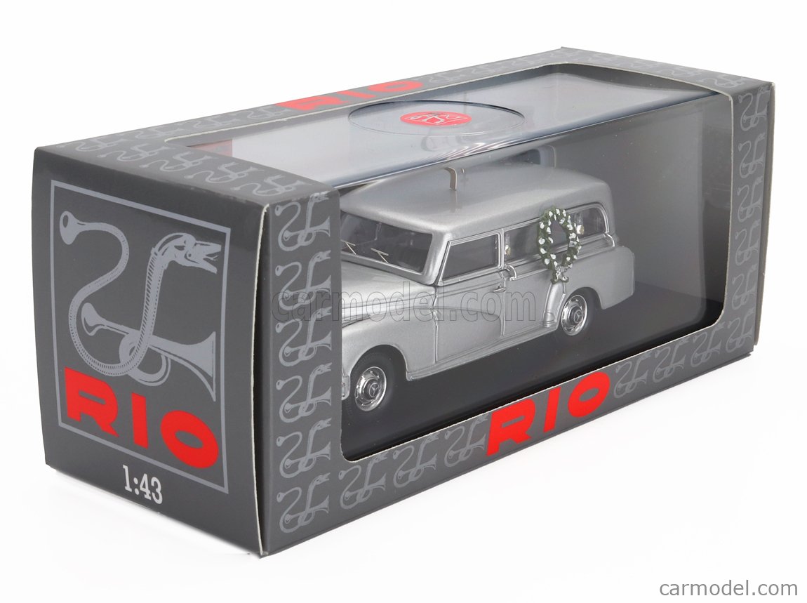 RIO-MODELS 4739 Scale 1/43 | MERCEDES BENZ 300D HEARSE - CARRO FUNEBRE ...