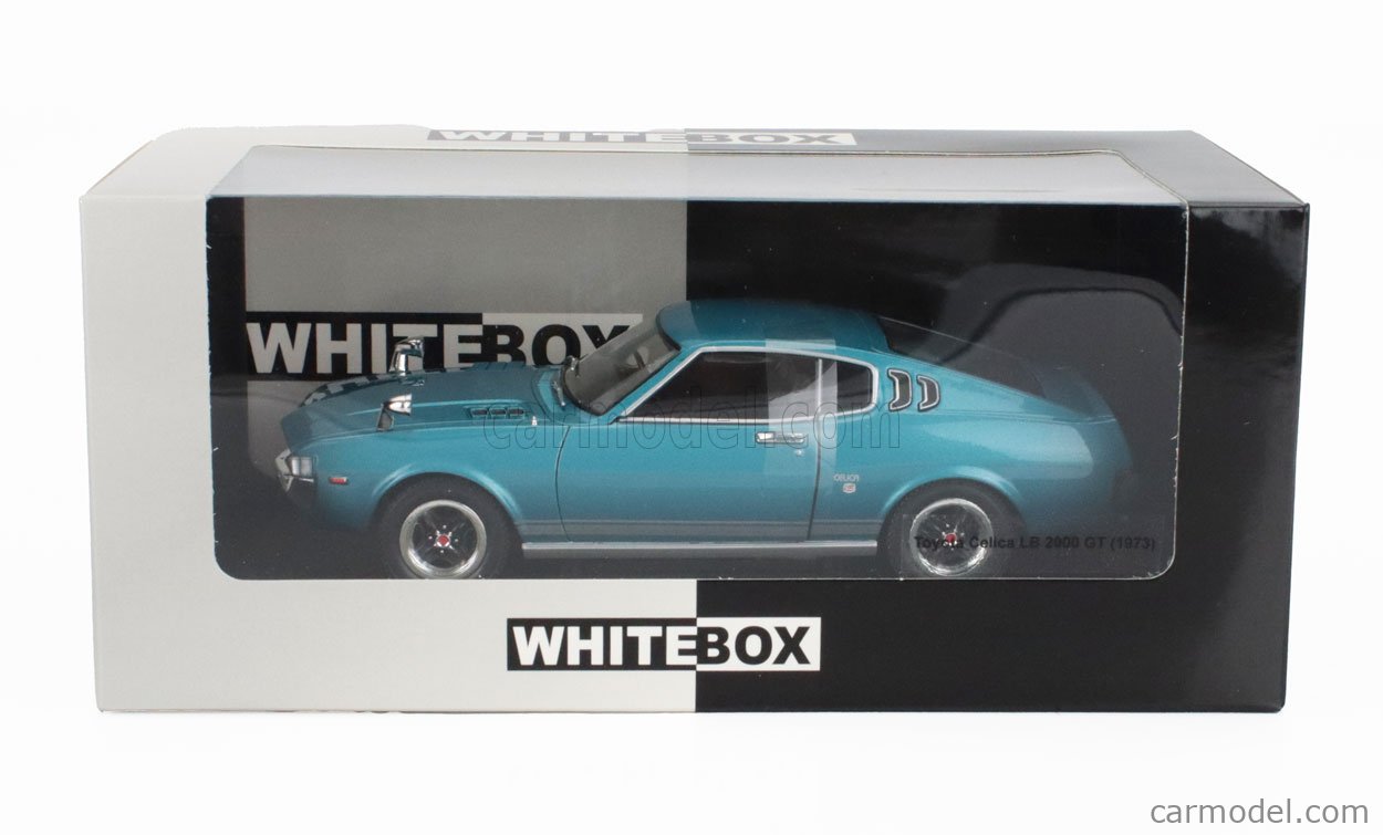 WHITEBOX WB124240 Scale 1/24 | TOYOTA CELICA LB 2000 GT COUPE 1973 TORQUOISE MET