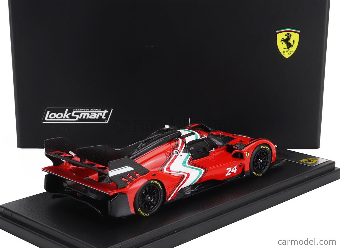 LOOKSMART LSRC182 Scale 1/43 | FERRARI 499P 3.0L TURBO V6 N 24 ...