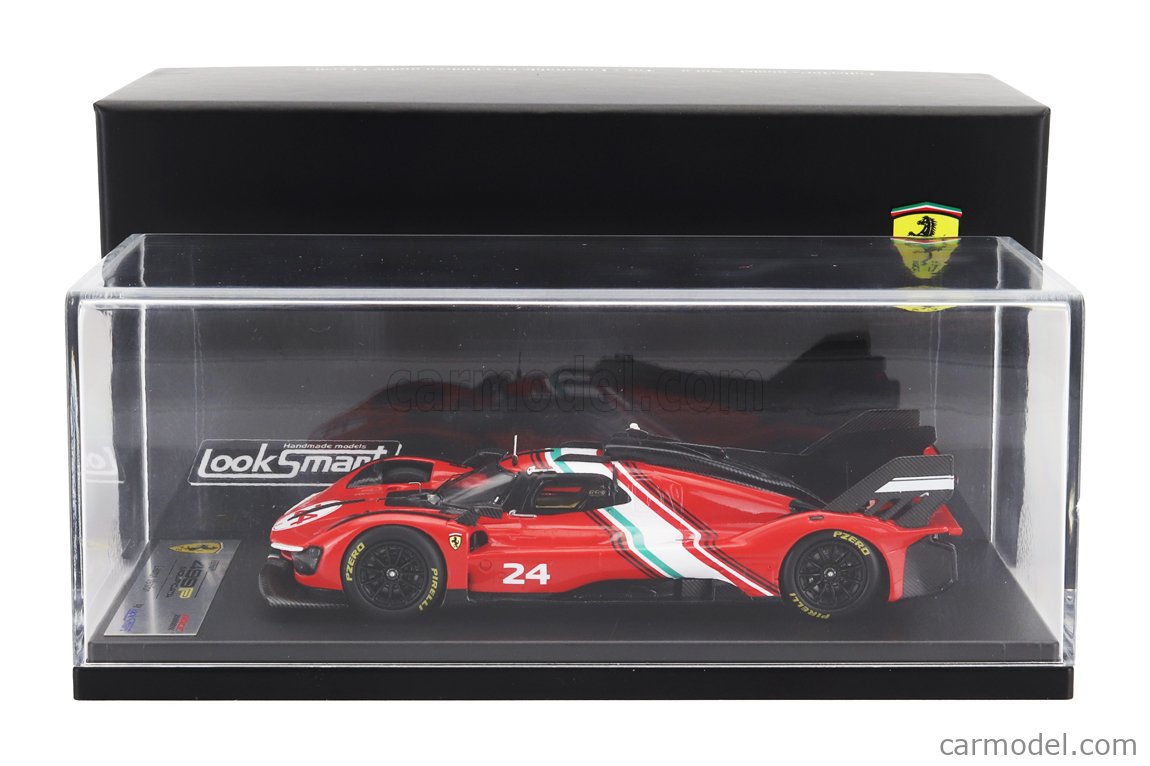LOOKSMART LSRC182 Scale 1/43 | FERRARI 499P 3.0L TURBO V6 N 24 ...
