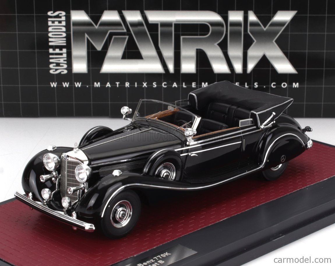 MATRIX SCALE MODELS MX41302-233 Scale 1/43 | MERCEDES BENZ 770K (W150 ...
