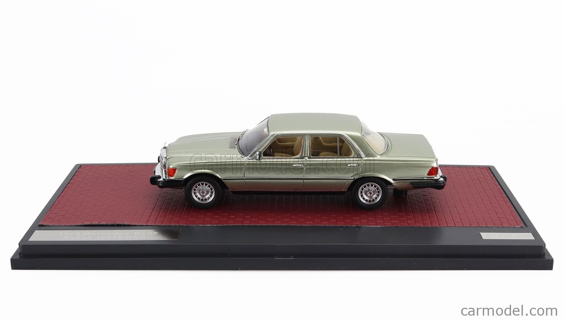 MATRIX SCALE MODELS MX11302-221 Scala 1/43 | MERCEDES BENZ S-CLASS 450SE (W116) USA VERSION 1977 ...