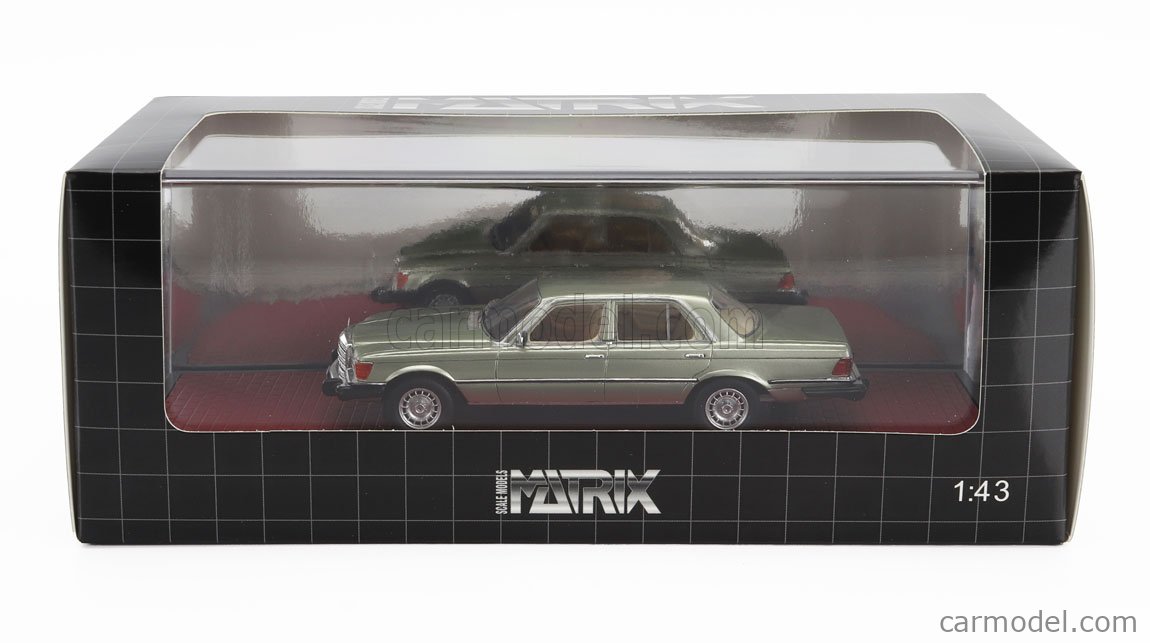 MATRIX SCALE MODELS MX11302-221 Scala 1/43 | MERCEDES BENZ S-CLASS 450SE (W116) USA VERSION 1977 ...