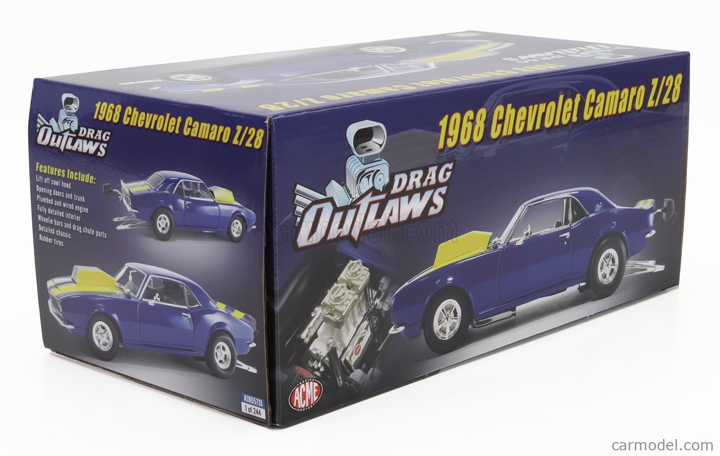 ACME-MODELS A1805731 Scale 1/18 | CHEVROLET CAMARO Z/28 COUPE DRAGSTER ...