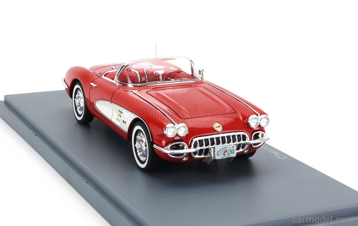 NEO SCALE MODELS NEO45995 Scale 1/43 | CHEVROLET CORVETTE SPIDER 1958 ...