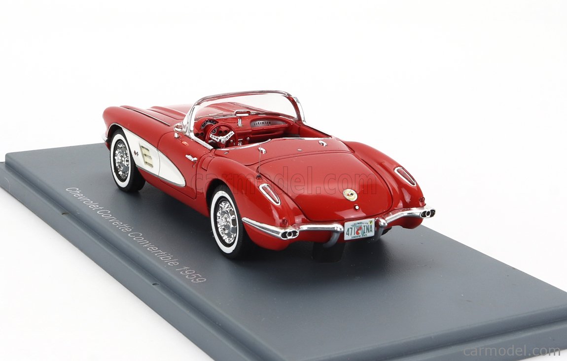 NEO SCALE MODELS NEO45995 Scale 1/43 | CHEVROLET CORVETTE SPIDER 1958 ...