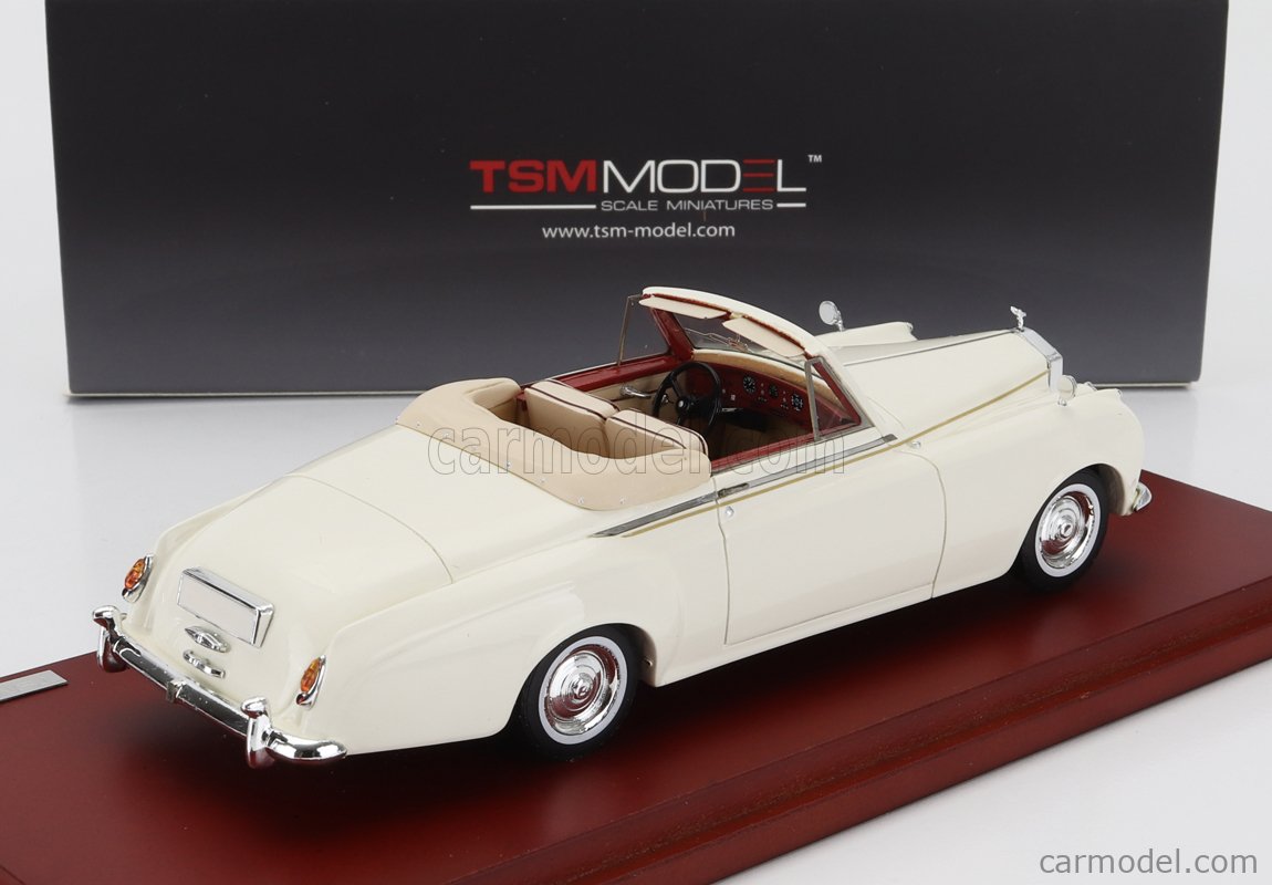 TRUESCALE TSM134352 Scale 1/43 | ROLLS ROYCE SILVER CLOUD I CABRIOLET ...