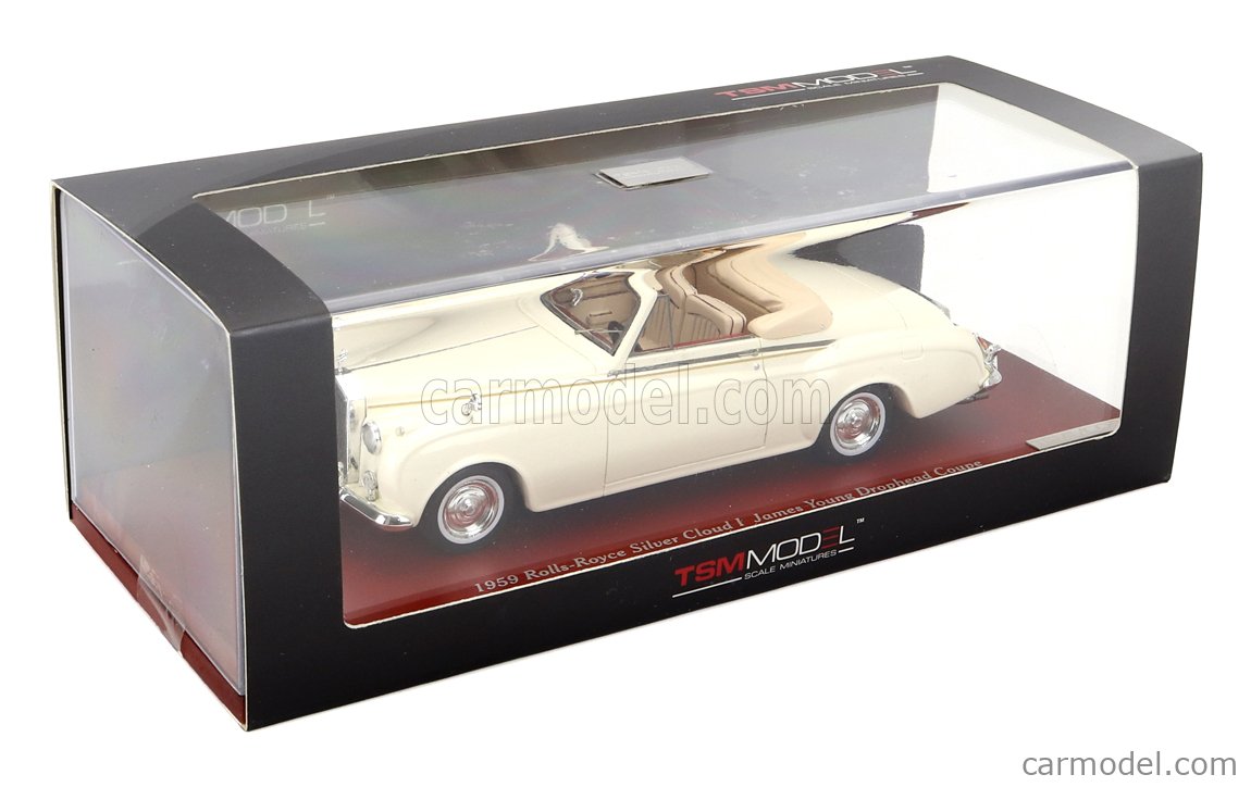 TRUESCALE TSM134352 Scale 1/43 | ROLLS ROYCE SILVER CLOUD I CABRIOLET ...