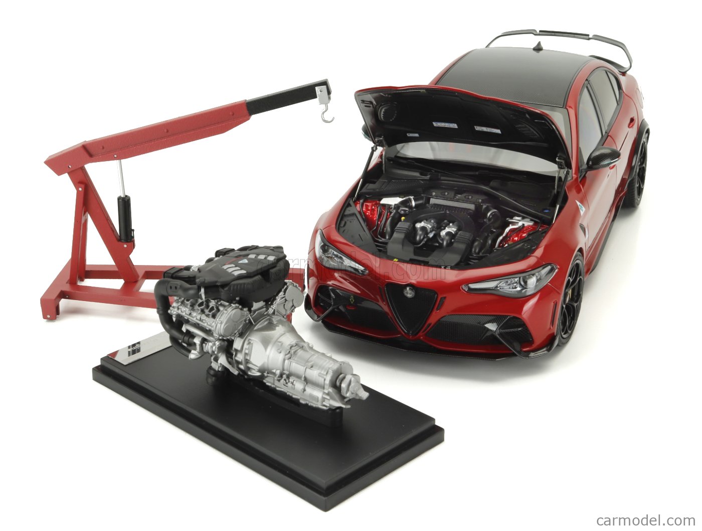 MOTORHELIX M89007 Scala 1/18 | ALFA ROMEO GIULIA GTAm WITH ENGINE AND ...