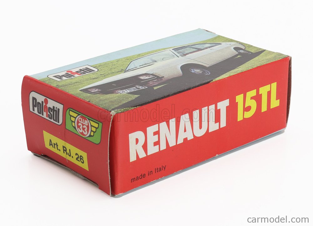 POLITOYS POLISTIL RJ26 Scale 1/55 | RENAULT R15TL LILLA MET