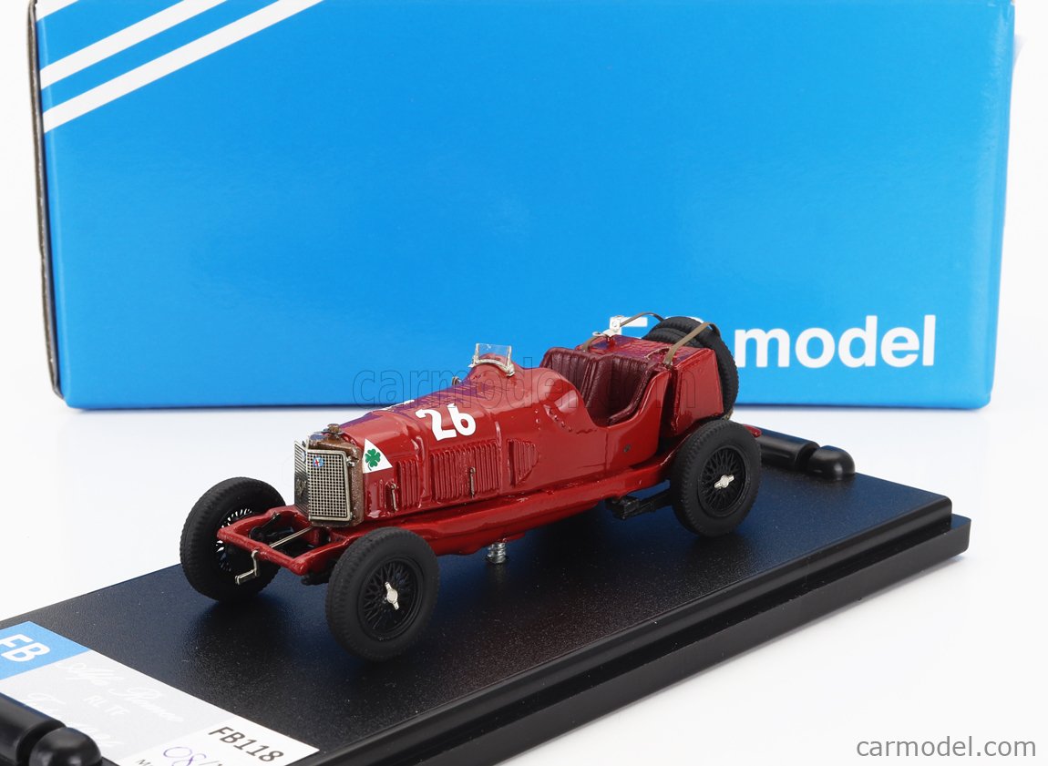 FB-MODEL FB118A Echelle 1/43 | ALFA ROMEO RL TF TYPE N 26 WINNER ...