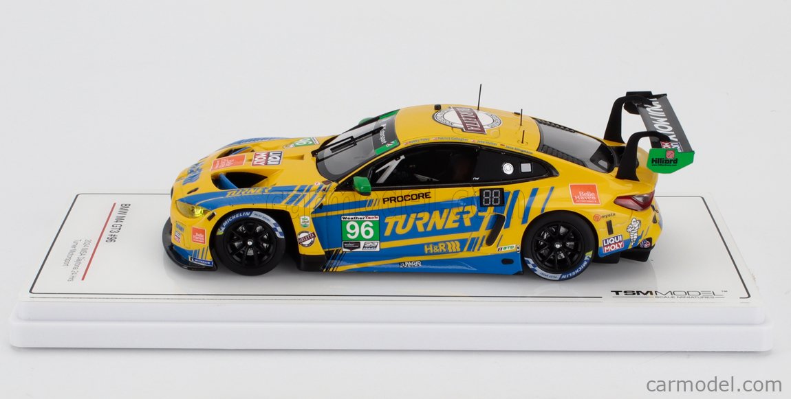 TRUESCALE TSM430809 Escala 1/43 | BMW 4-SERIES M4 GT3 3.0L TWIN TURBO ...