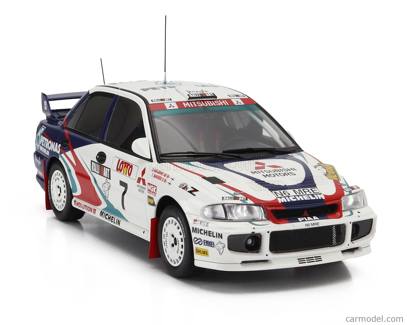 OTTO-MOBILE OT475 Scale 1/18 | MITSUBISHI LANCER EVO III N 7 WINNER ...