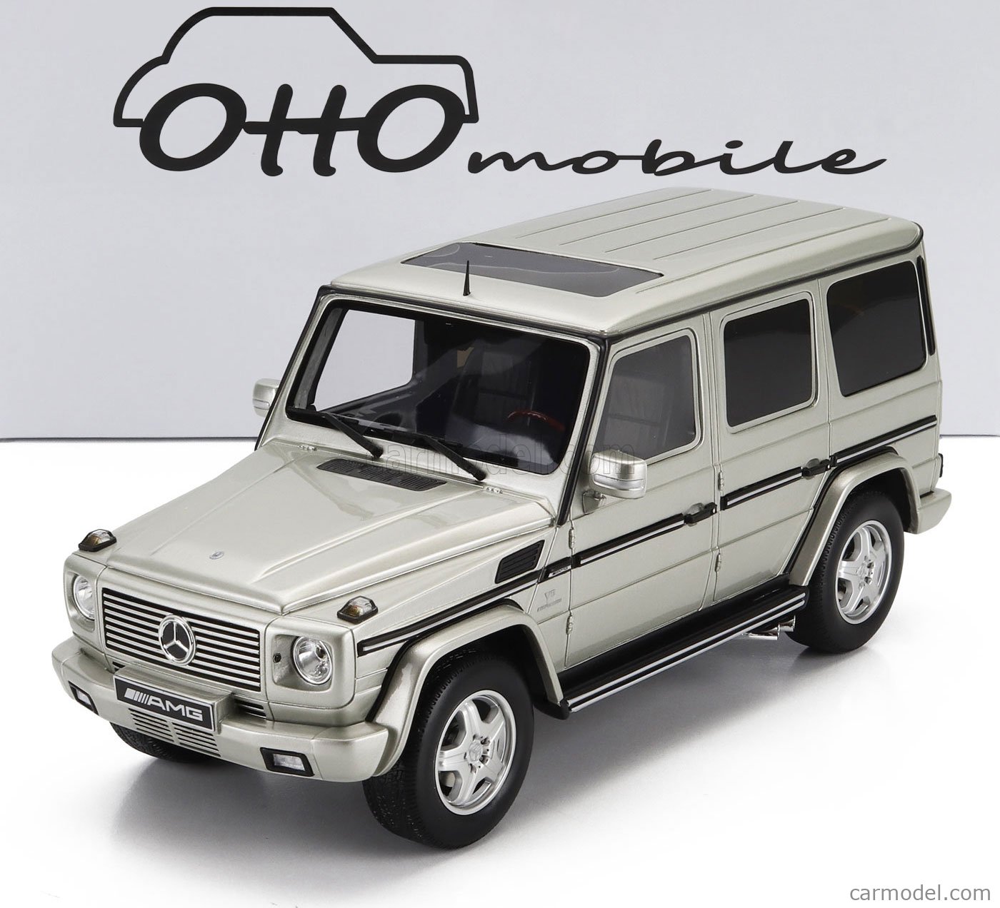 OTTO-MOBILE OT1126 Scale 1/18 | MERCEDES BENZ G-CLASS G55 AMG 2003 SILVER