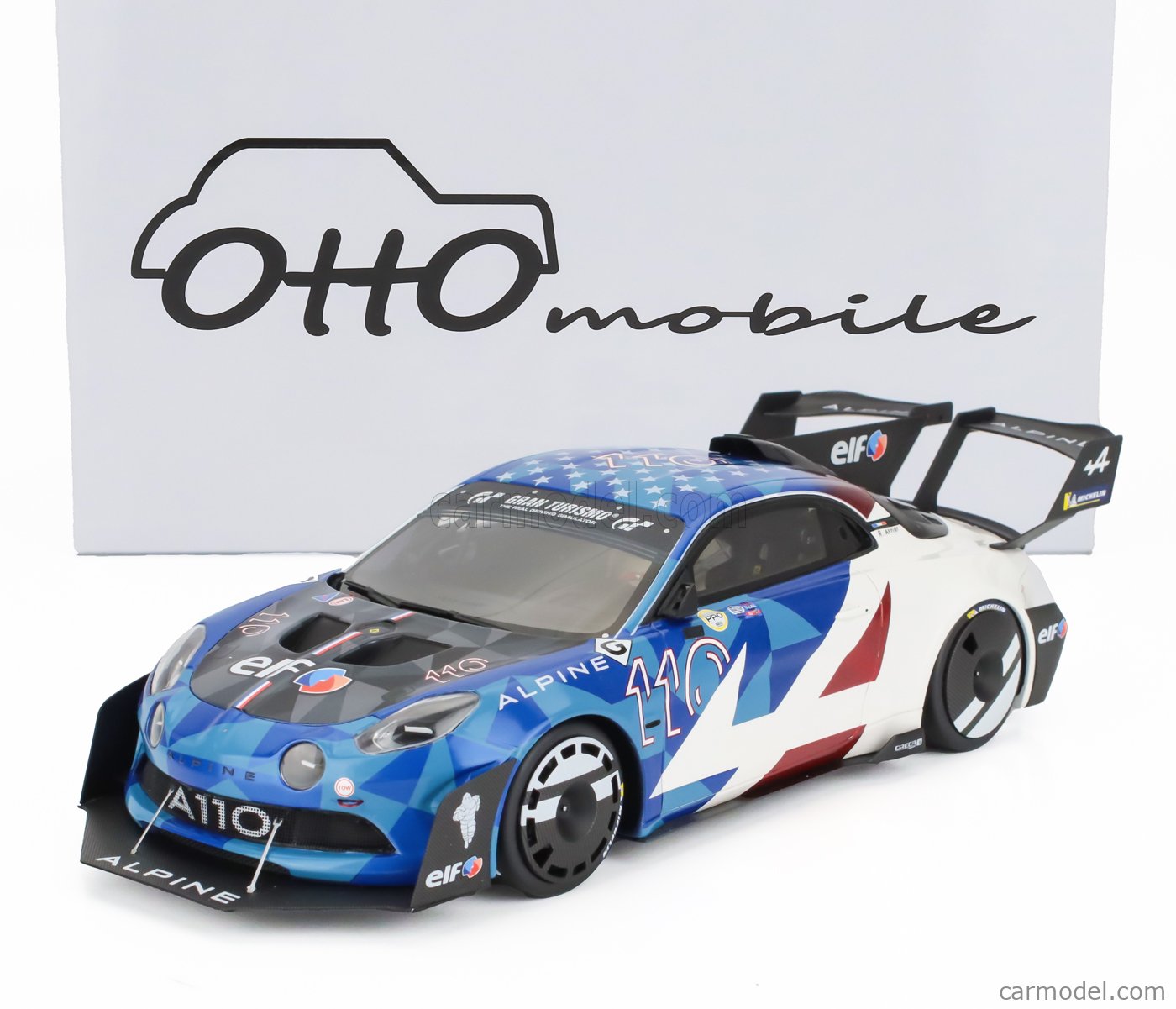OTTO-MOBILE OT1095 Scale 1/18 | ALPINE A110 N 110 RALLY PIKES PEAK ...