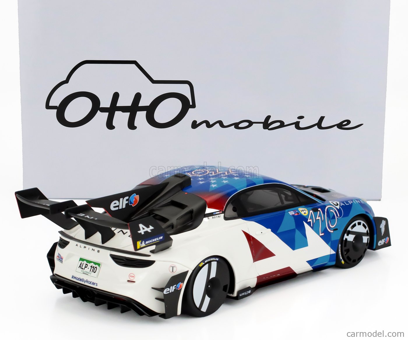 OTTO-MOBILE OT1095 Scale 1/18 | ALPINE A110 N 110 RALLY PIKES PEAK ...