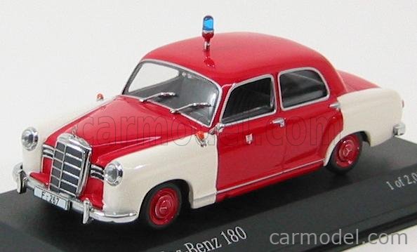 MINICHAMPS 430033190 Escala 1/43 | MERCEDES BENZ 180 FIRE ENGINE 1956 ...