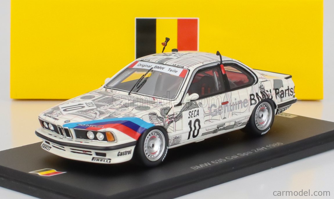 SPARK-MODEL SB667 Scale 1/43 | BMW 6-SERIES 635 CSi M N 10 3rd 24h SPA ...