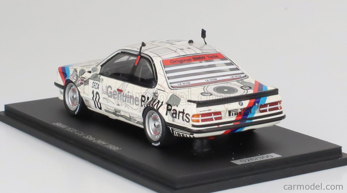 SPARK-MODEL SB667 Scale 1/43 | BMW 6-SERIES 635 CSi M N 10 3rd 24h SPA ...