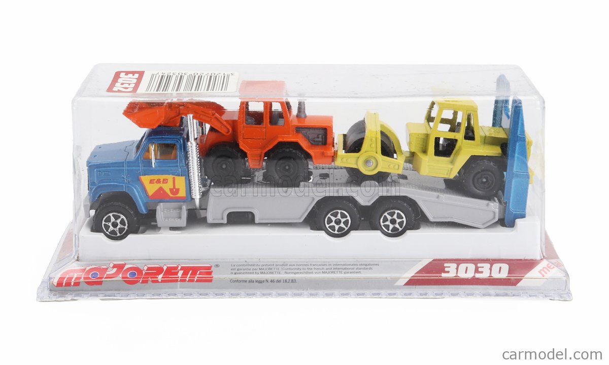 MAJORETTE 3032 Escala 1/87 | TRUCK TRUCK TRANSPORTER - WHEEL BULLDER ...