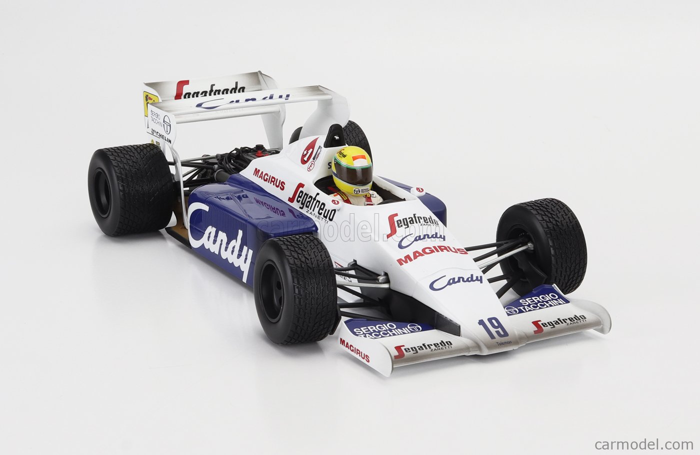 MINICHAMPS 543843819 Scale 1/18 | TOLEMAN F1 TG184 HART TURBO N 19 2nd ...