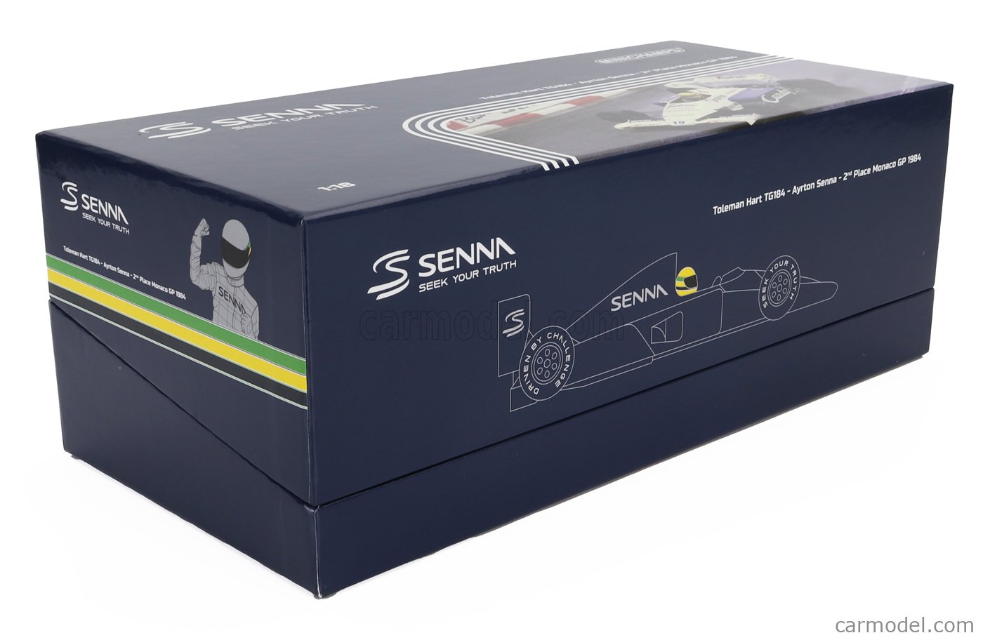 MINICHAMPS 543843819 Scale 1/18 | TOLEMAN F1 TG184 HART TURBO N 19 2nd ...