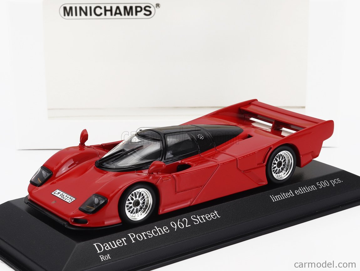 MINICHAMPS 943064003 Scale 1/43 | PORSCHE DAUER 962 GT STREET VERSION ...