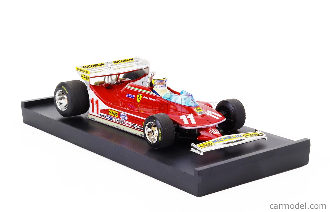 BRUMM R513-CH-UPD-2024 Scala 1/43 | FERRARI F1 312T4 N 11 WORLD ...