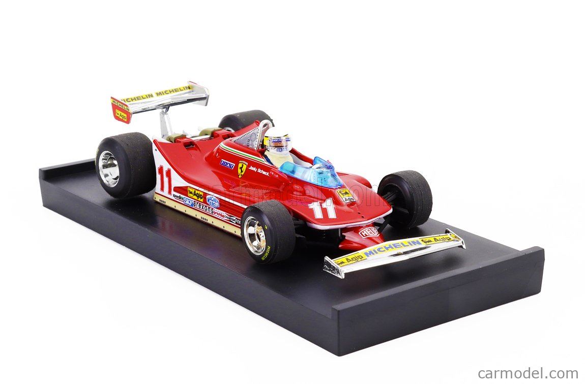 BRUMM R511-CH-UPD-2024 Scale 1/43 | FERRARI F1 312T4 N 11 WORLD ...