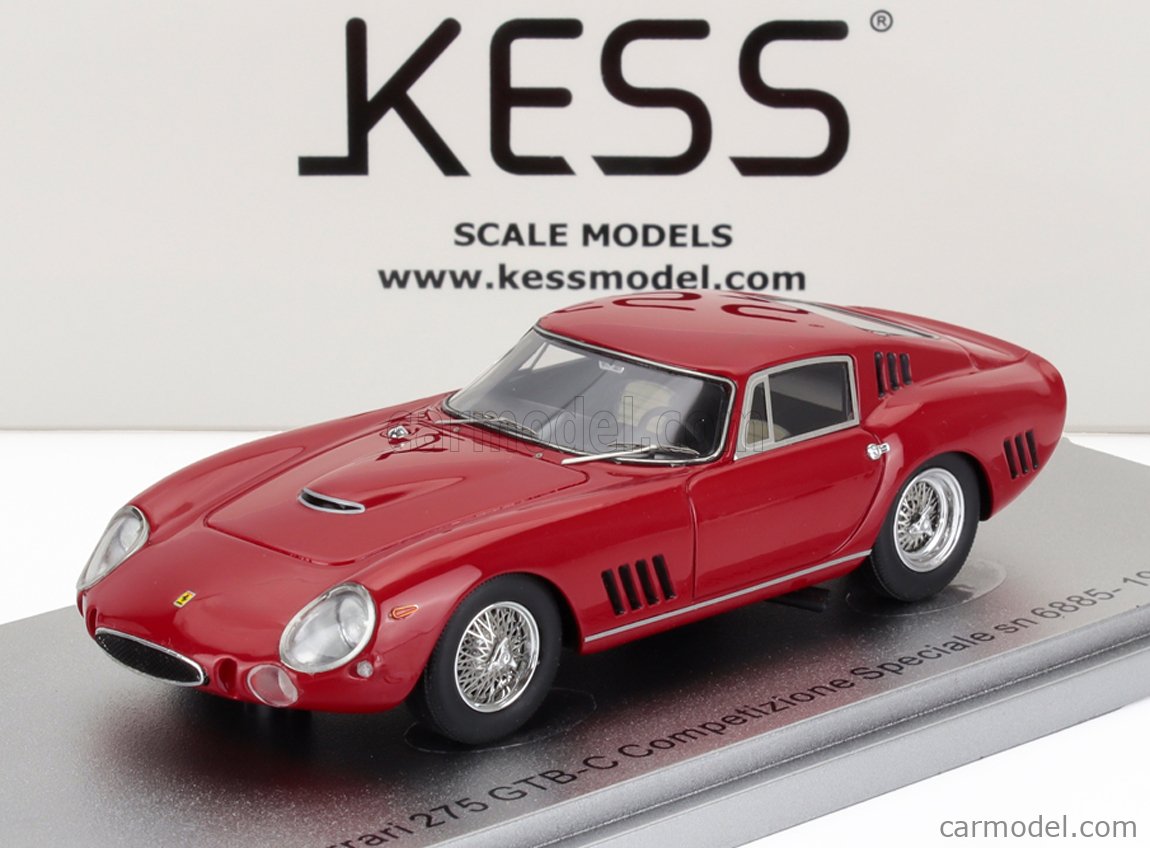KESS-MODEL KE43056330 Scale 1/43 | FERRARI 275 GTB/C sn.6885 ...