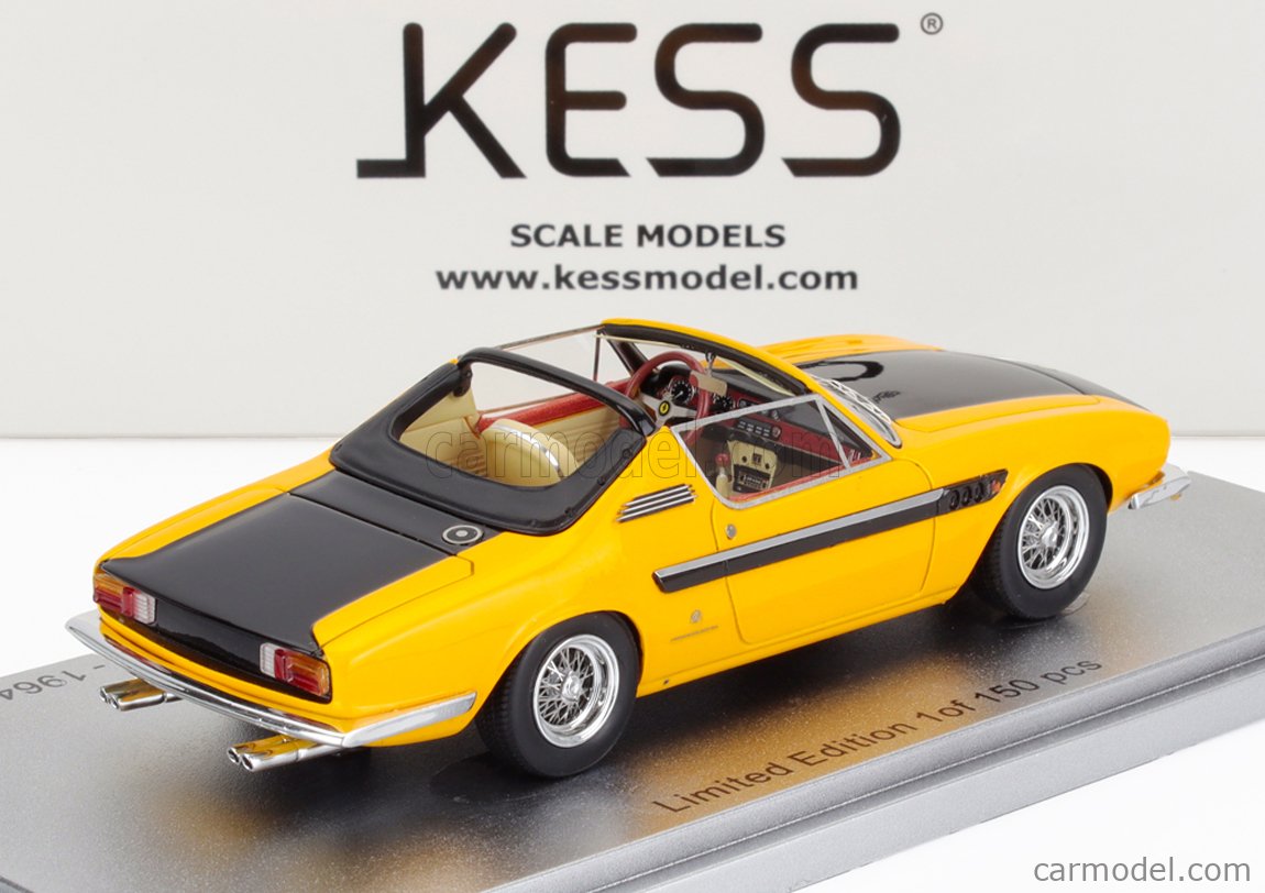KESS-MODEL KE43056351 Scale 1/43 | FERRARI 330 GT 2+2 sn.6109 MICHELOTTI CABRIOLET OPEN 1964 ...