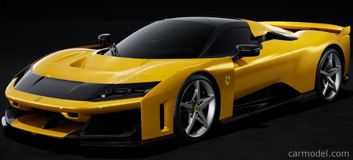 BBR-MODELS BBRC305B Escala 1/43 | FERRARI F80 2024 - SILVER RIMS GIALLO ...