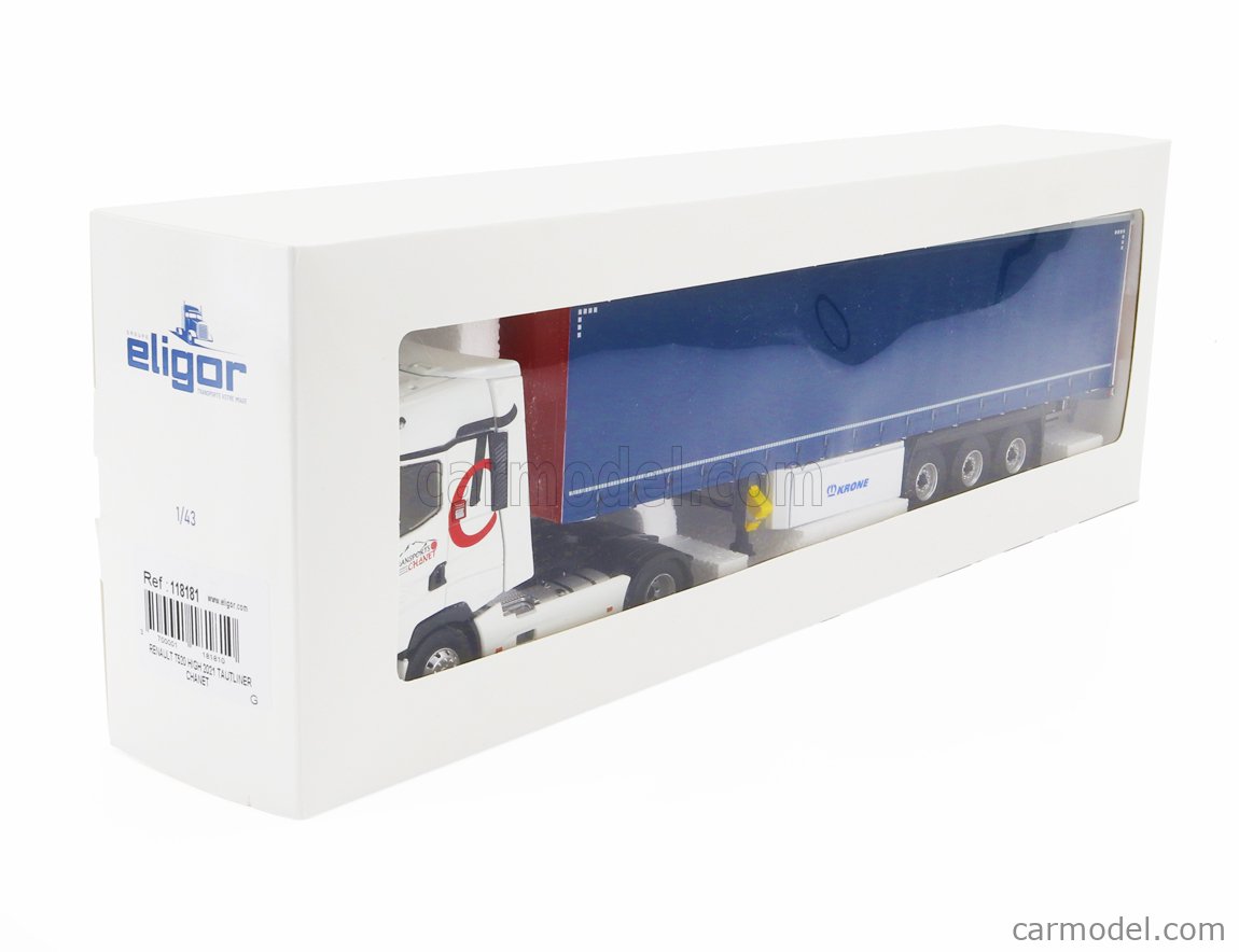 ELIGOR 118181 Scale 1/43 | RENAULT T520 TRUCK TELONATO CHANET ...