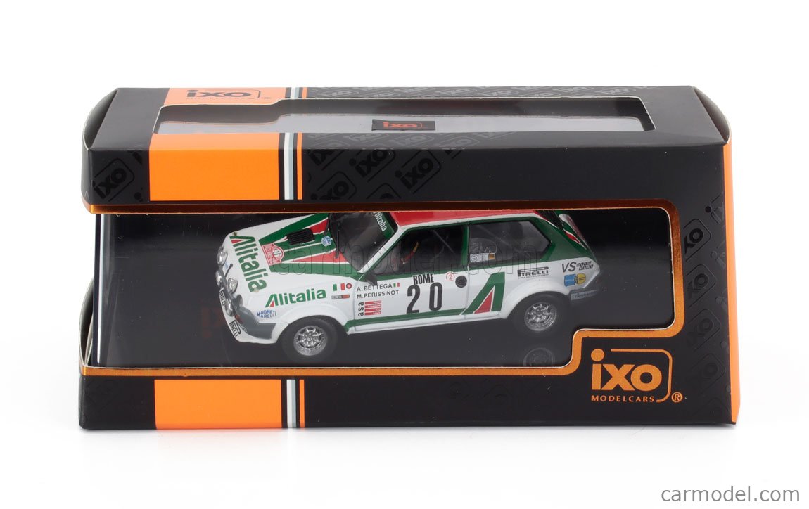 IXO-MODELS RAC445B.22 Scale 1/43 | FIAT RITMO 75 ABARTH ALITALIA (night ...