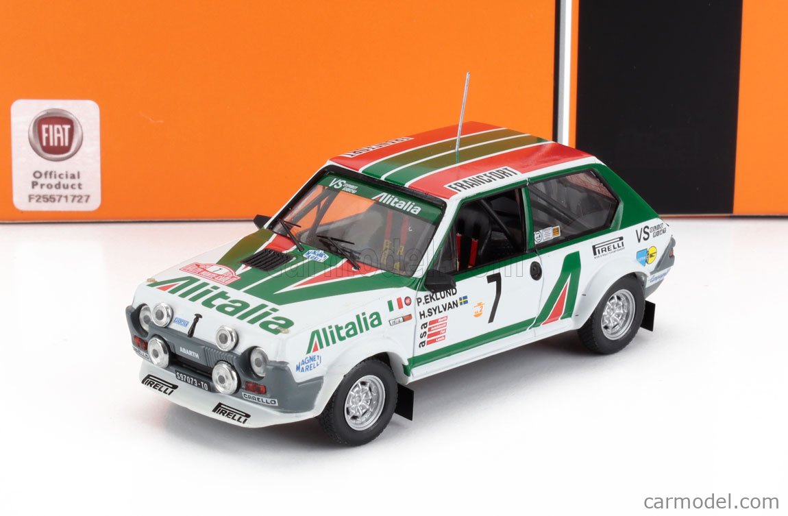 IXO-MODELS RAC445A.22 Echelle 1/43 | FIAT RITMO 75 ABARTH ALITALIA ...