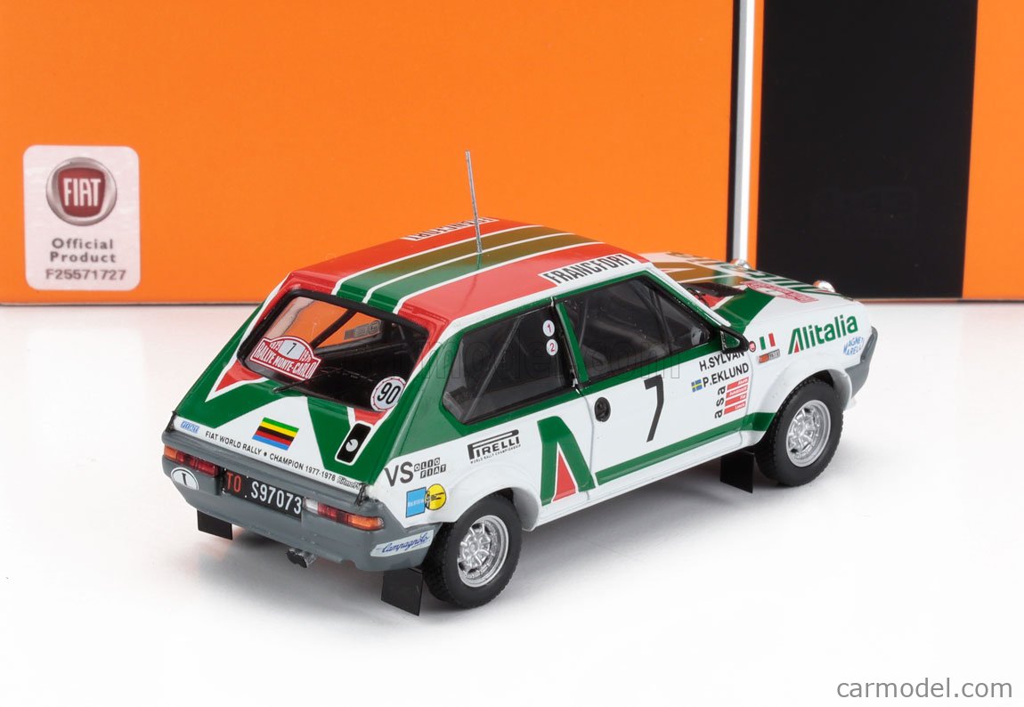 IXO-MODELS RAC445A.22 Scale 1/43 | FIAT RITMO 75 ABARTH ALITALIA (night ...