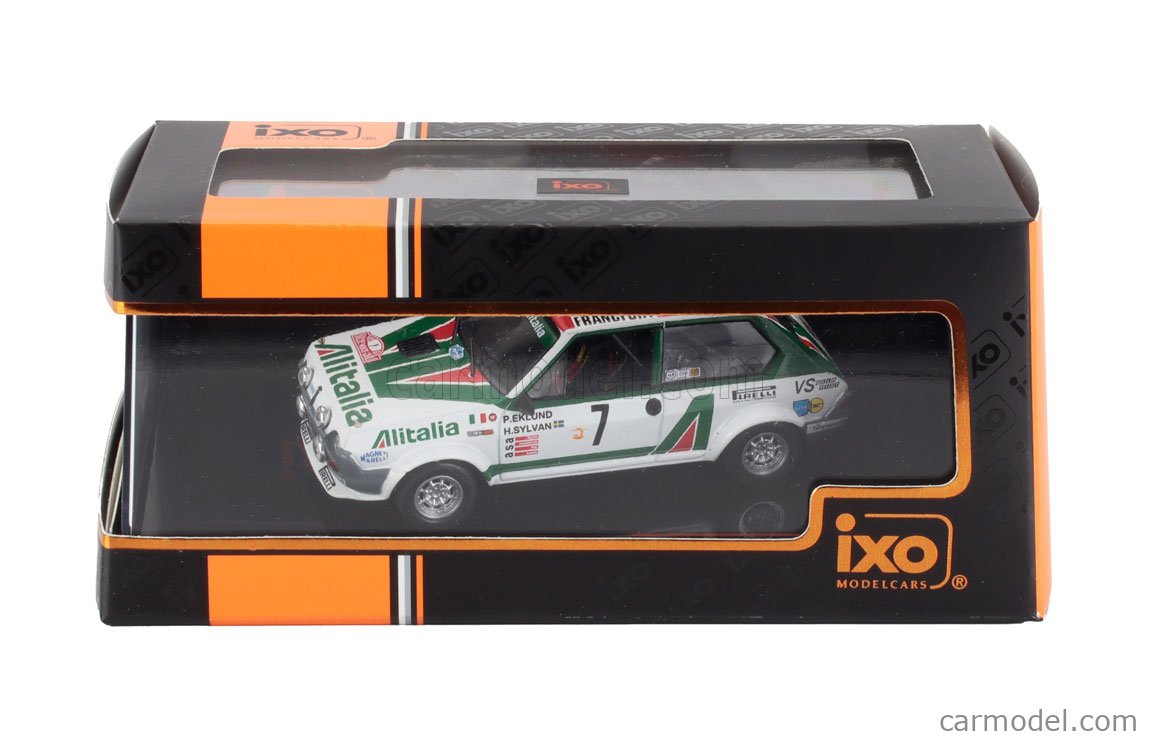 IXO-MODELS RAC445A.22 Scale 1/43 | FIAT RITMO 75 ABARTH ALITALIA (night ...