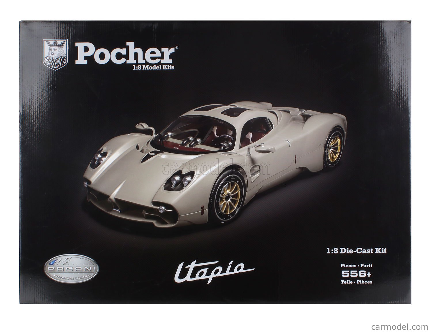 POCHER HK120F Echelle 1/8 | PAGANI UTOPIA COUPE 2023 GRIGIO RINASCIMENTO - LIGHT GREY