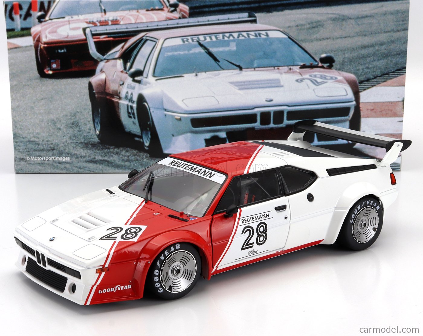 WERK83 W1803023 Scale 1/18 | BMW M1 M88 3.5L TEAM BMW MOTORSPORT N 28 ...