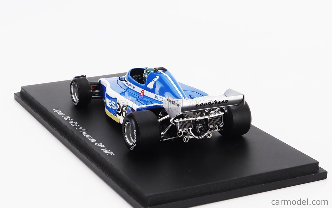 SPARK-MODEL S1633 Scale 1/43 | LIGIER JS5 N 26 2nd AUSTRIAN GP 1976 ...