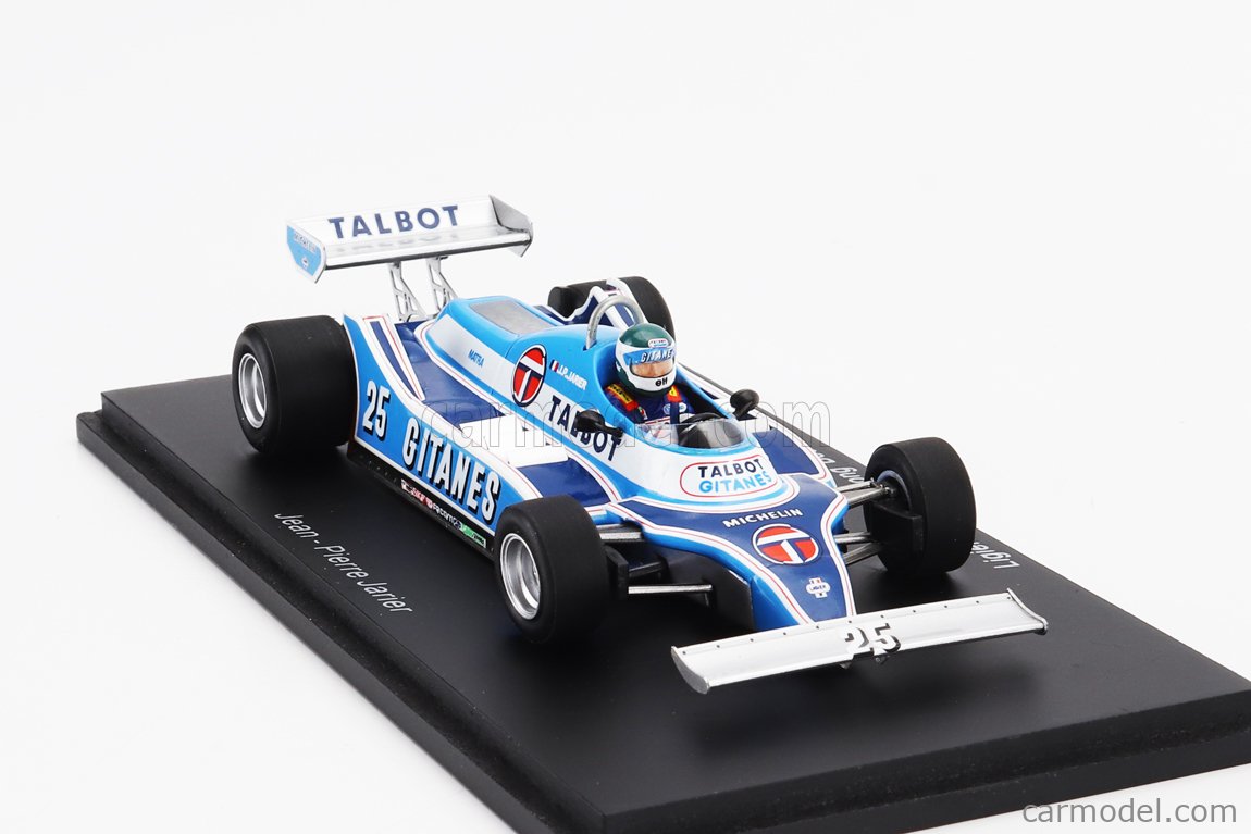 SPARK-MODEL S1634 Echelle 1/43 | LIGIER F1 JS17 N 25 LONG BEACH GP 1981 ...