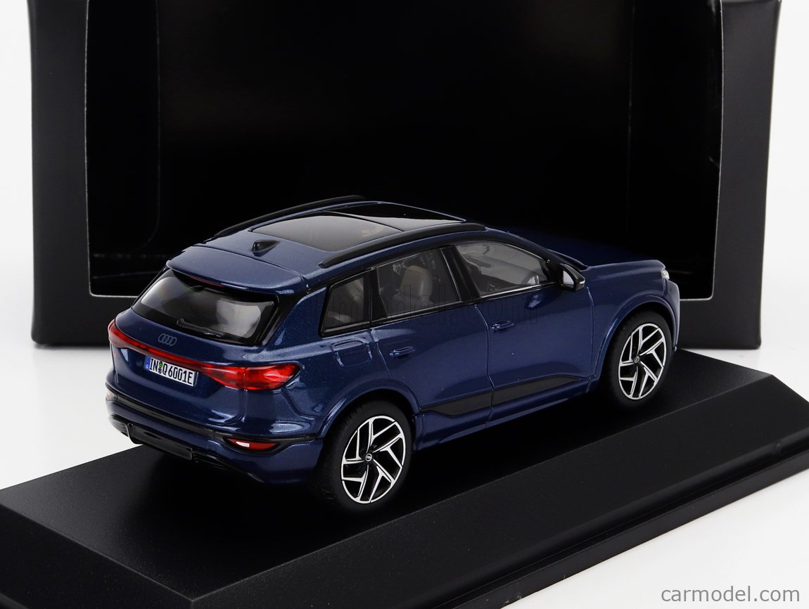 SPARK-MODEL 5012326632 Scale 1/43 | AUDI Q6 E-TRON 2023 ASCARI BLUE MET