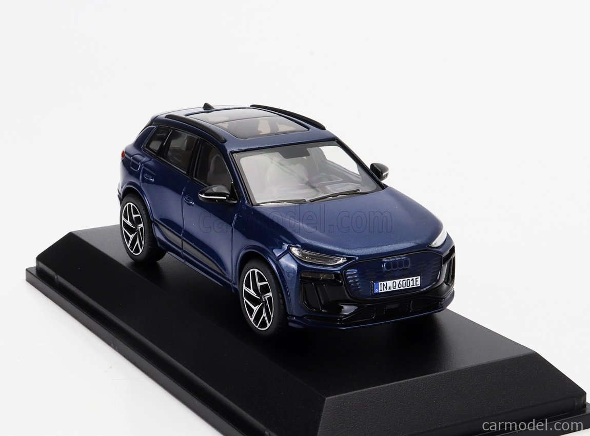 SPARK-MODEL 5012326632 Scale 1/43 | AUDI Q6 E-TRON 2023 ASCARI BLUE MET