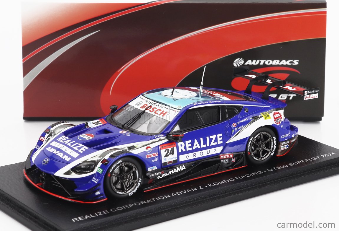SPARK-MODEL SGT158 Escala 1/43 | NISSAN Z N 24 GT500 SUPER GT 2024 ...